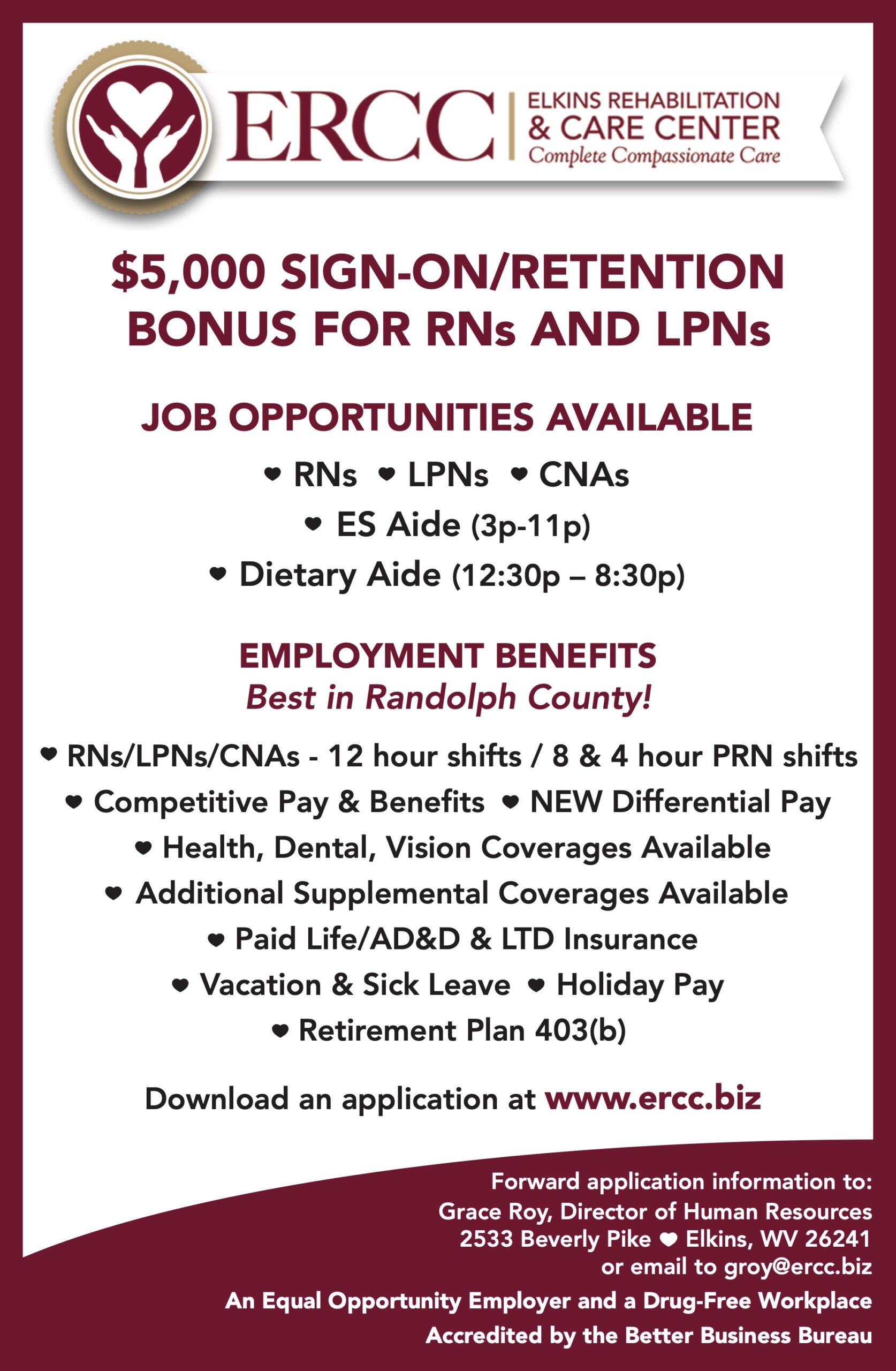 WORKING AT ERCC – ERCC