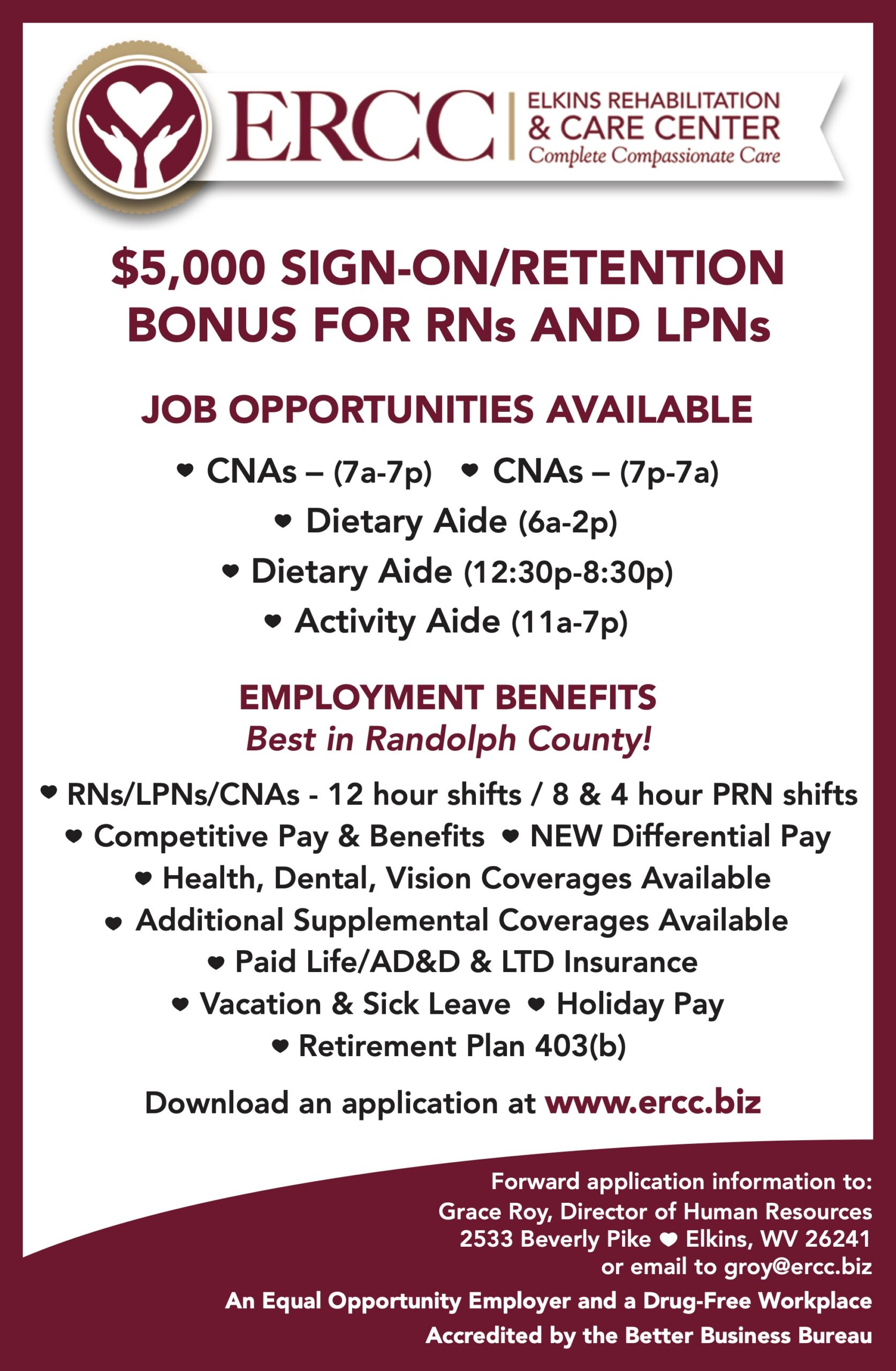 WORKING AT ERCC – ERCC